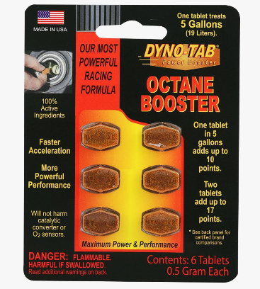 Octane booster for 19 liters of gasoline from Dyno Tab — جعفر شوب