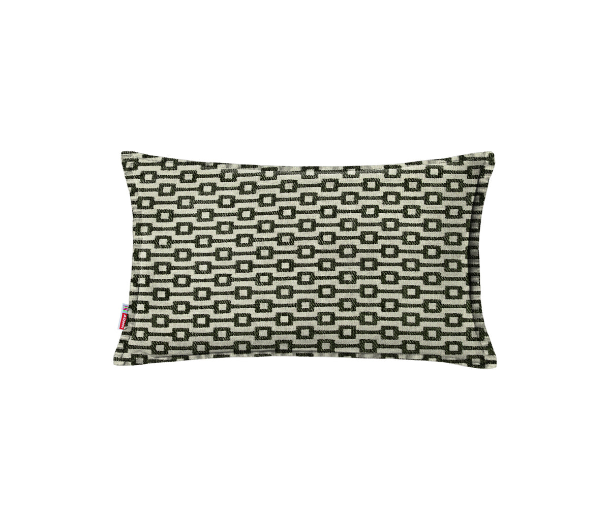 غطاء وسادة 30*50 سم من ARMN Azure - أخضر وكريمي