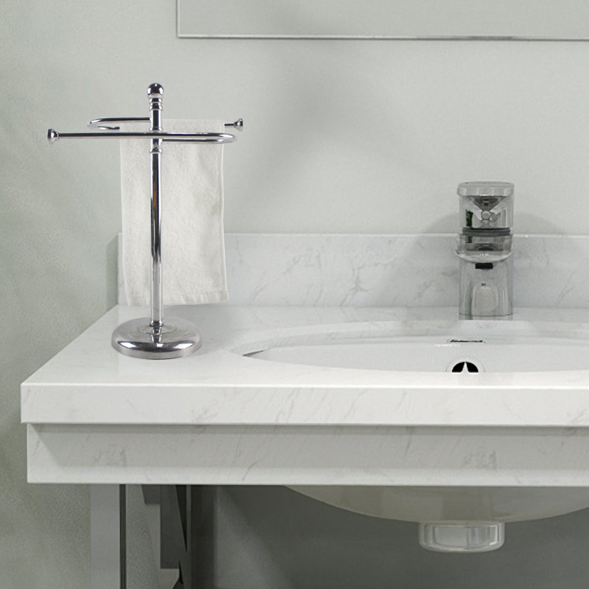 ستاند تعليق بشاكير ثنائي من ARMN Delta - فضي