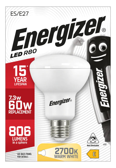 LED bulb 9 watts R80 - Energizer — جعفر شوب