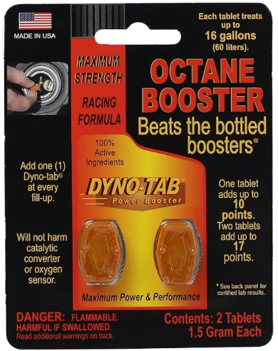 Octane booster for 19 liters of gasoline from Dyno Tab — جعفر شوب