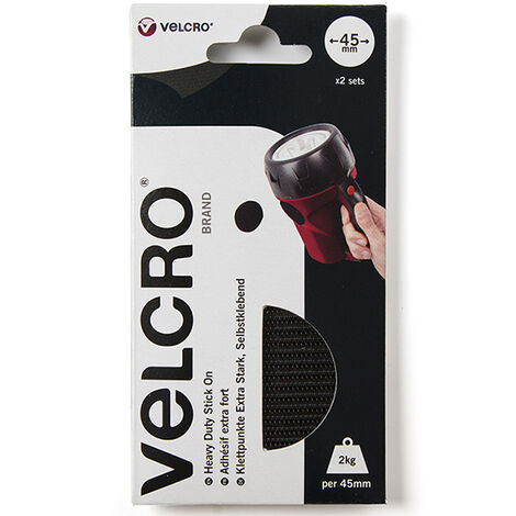 Soft and rough adhesive in a circular shape from VELCRO. — جعفر شوب
