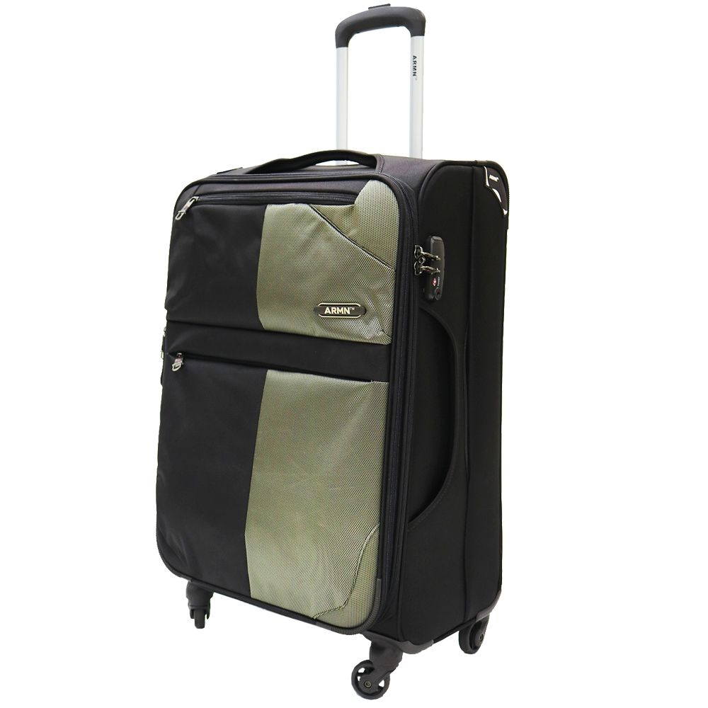 حقيبة سفر قماش 20 إنش من ARMN Flexis - بني