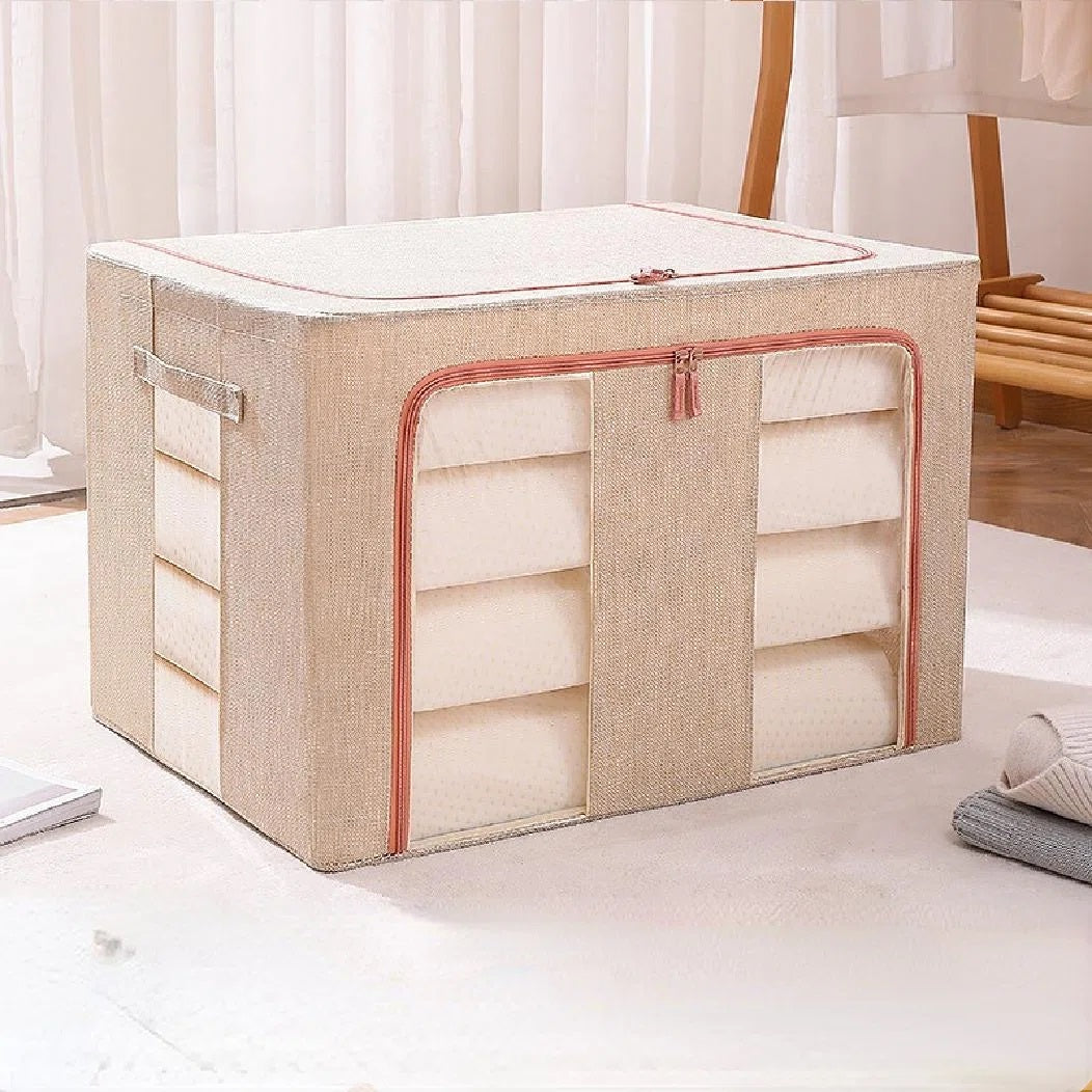 ARMN TidyFold Clothes Storage Box 40*30*20 cm - Beige — جعفر شوب