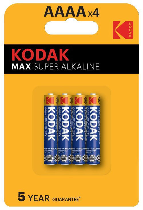 Alkaline battery, AAAA, card size - KODAK — جعفر شوب