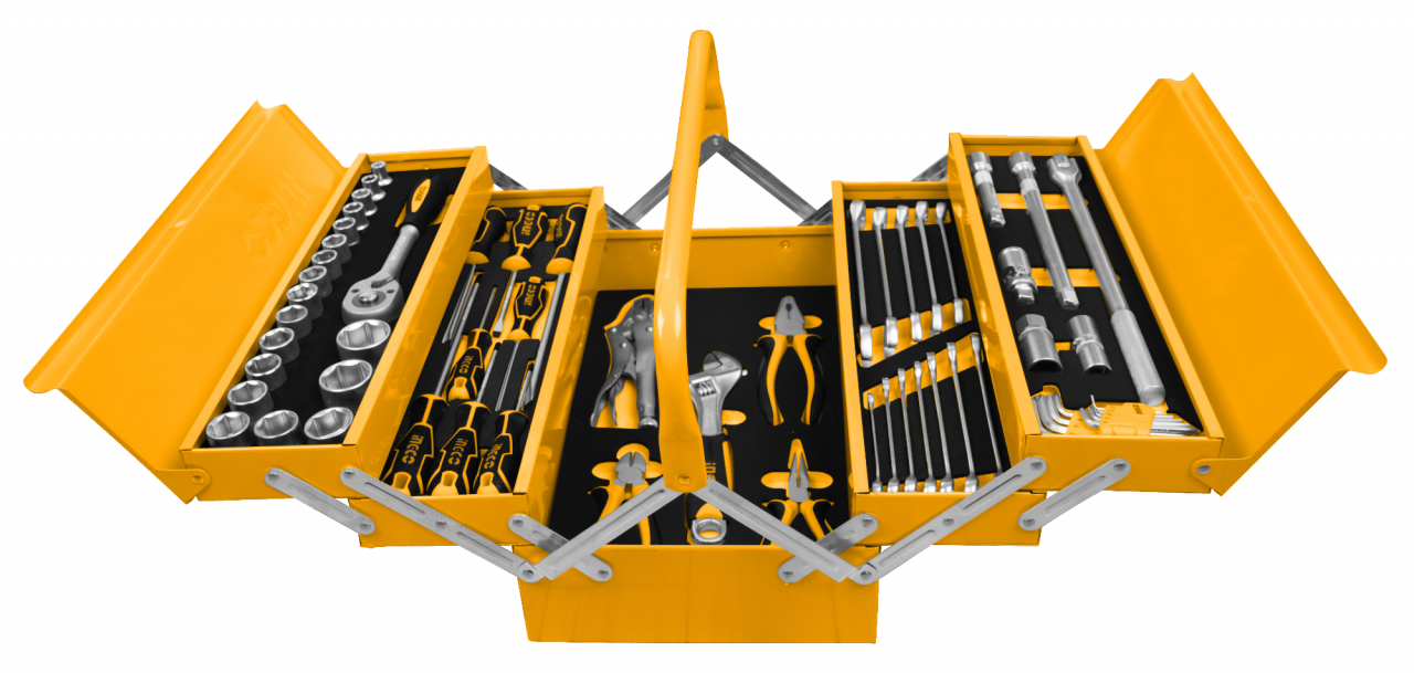 Shop Inco iron tool box, 59 pieces, at the best prices in Jordan ...