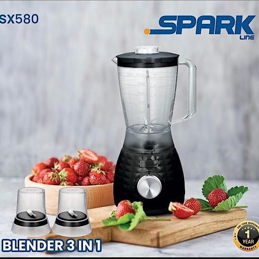 Sparkline 3-piece multi-use blender — جعفر شوب
